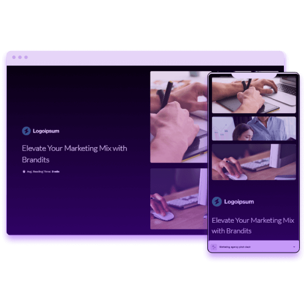 How to Create a Marketing Deck (Strategy, Tips & Templates)