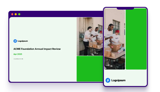 14 Best Nonprofit Impact Report Examples (+Templates)