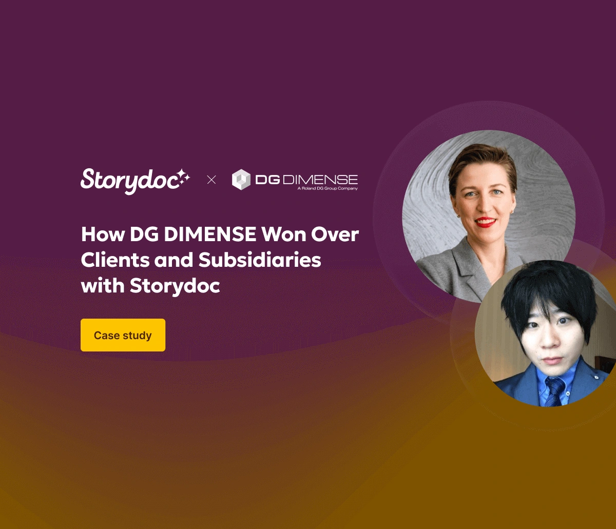 How DG DIMENSE Won Over Clients & Subsidiaries with Storydoc