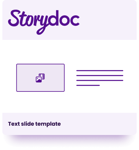 Text slide templates that grab & hold attention