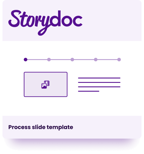 Process slide templates that make it crystal clear