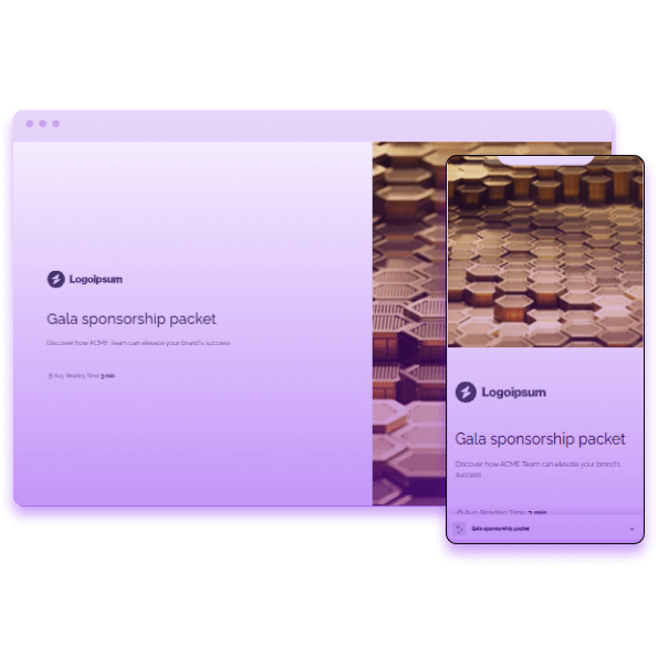 How to Make a Nonprofit Sponsorship Packet (+Examples)